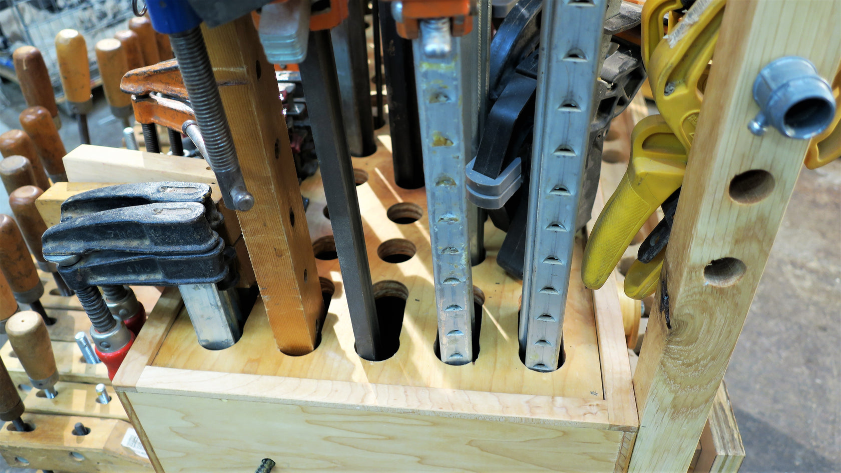 Clamp Caddy – Workshop Companion